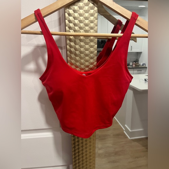 90 Degree By Reflex | Tops | 9 Degree By Reflex Cherry Red Sports Bra ...
